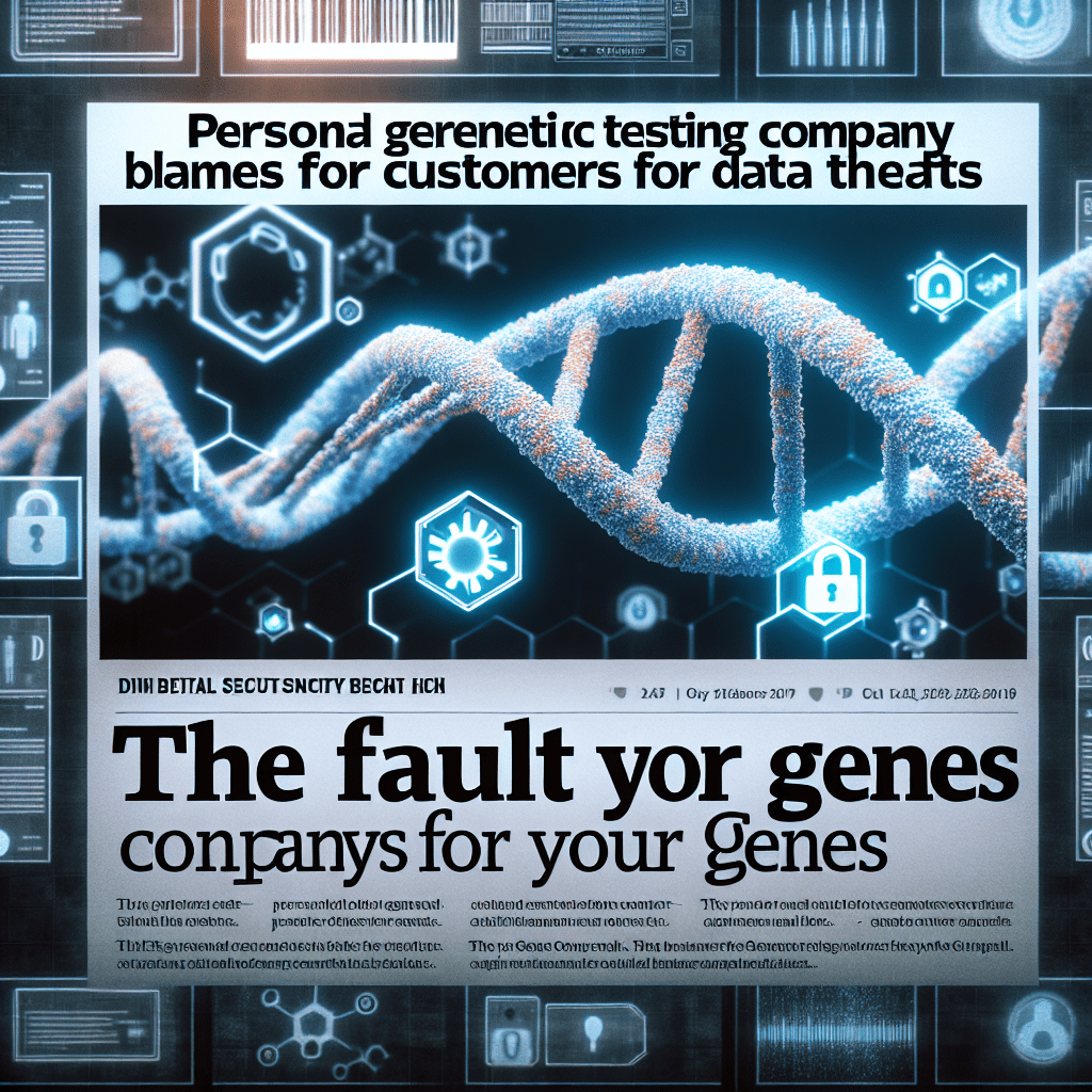 The Fault in Your Genes: 23andMe Blames Customers for Data Thefts – HR ...